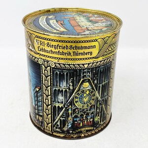 Vintage German Tin - Nurnberger Lebkuchen - Fortiert - Vintage Tin ...