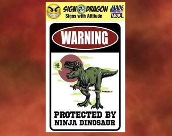 Ninja Yard Signs - Etsy