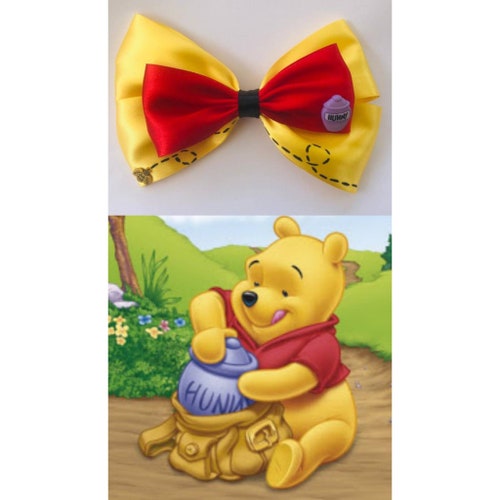 Winnie the Pooh Hair Bow Eeyore Hair Bow Tigger Hair Bow - Etsy