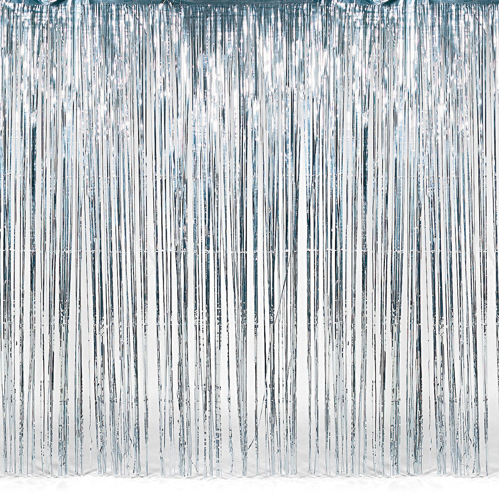 Large Silver Metallic Fringe Backdrop Curtain 1ct movie | Etsy