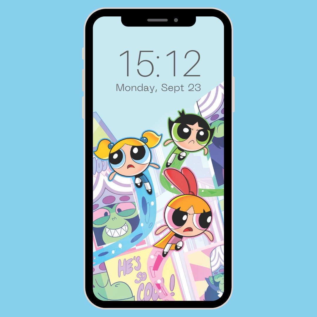 42 Cute Cartoon iPhone Wallpaper Bundle, Cute Lock Screen, Samsung ...