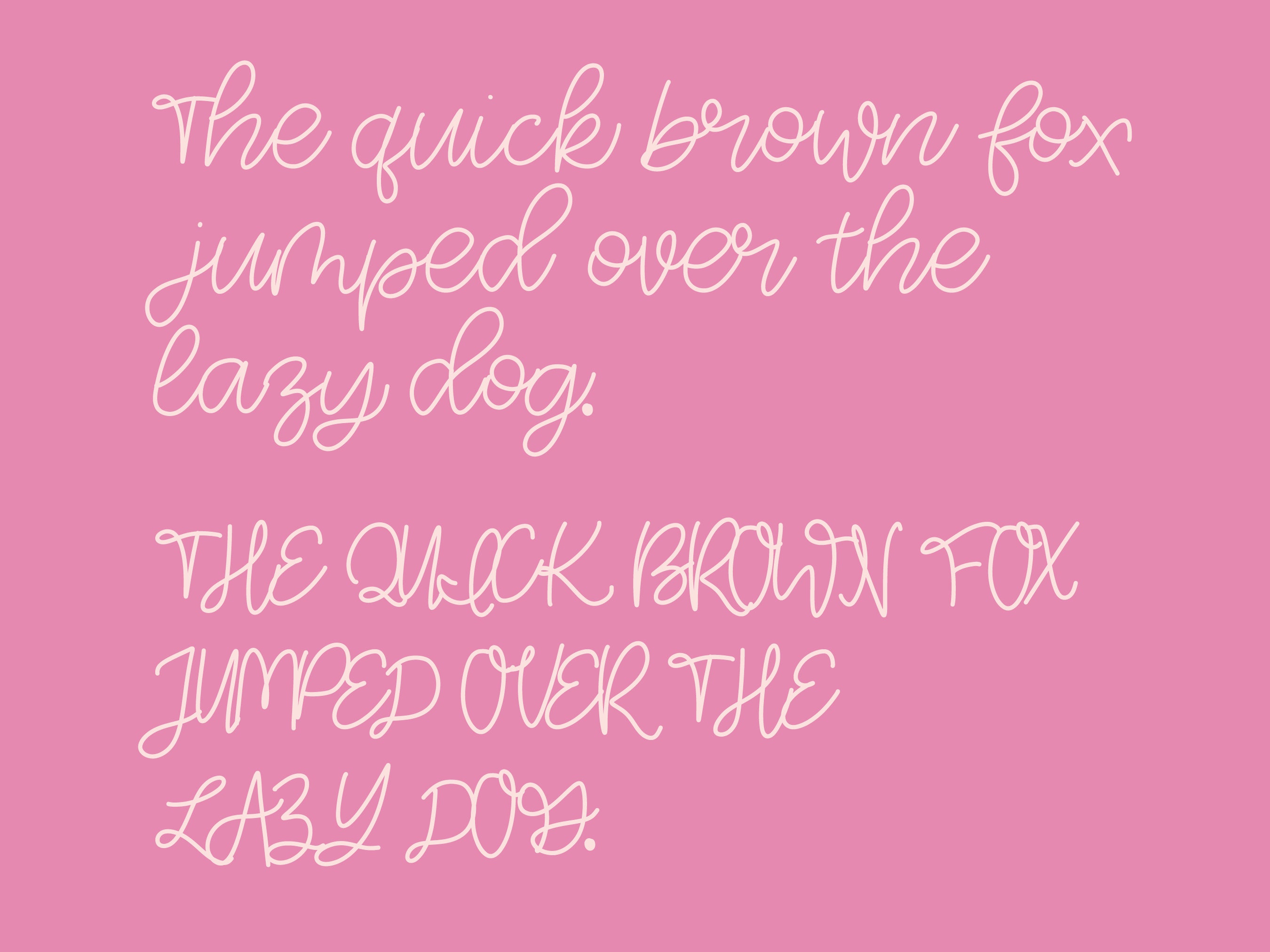 Cute Handwritten Cursive Font Girly Teacher Classroom - Etsy