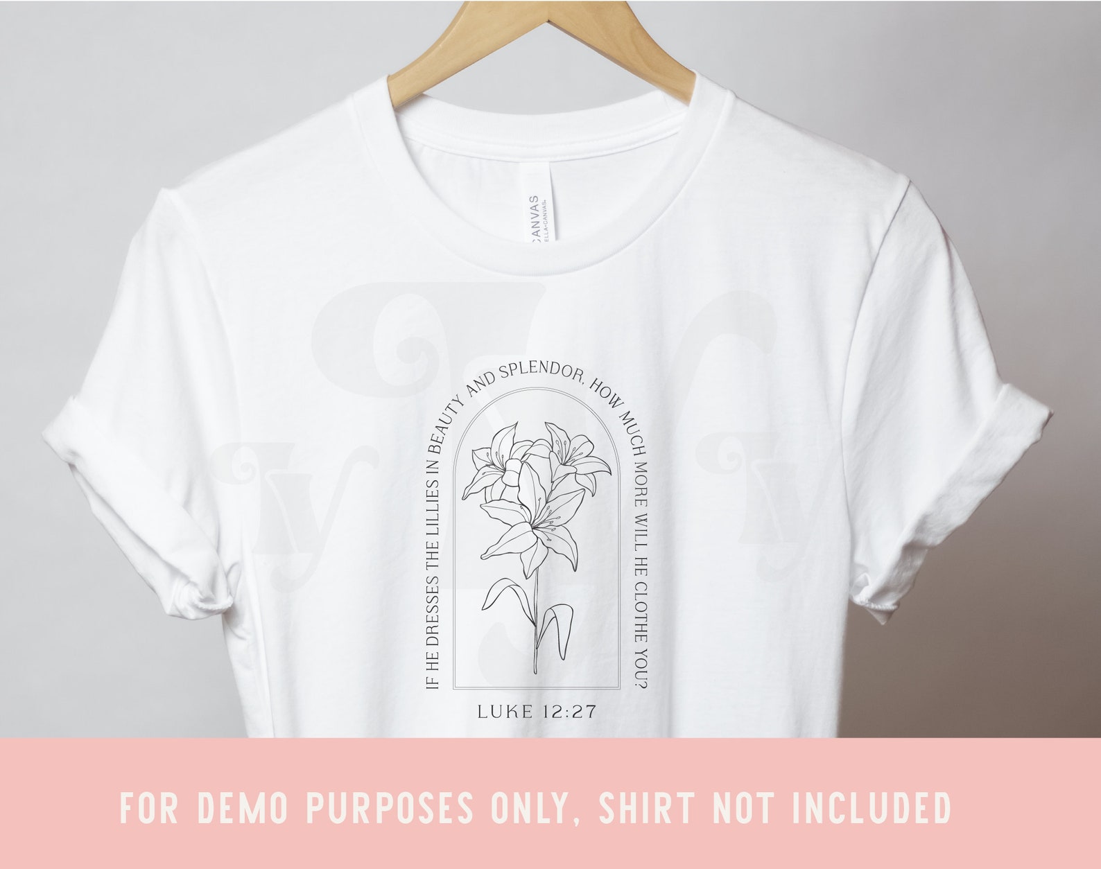 Luke 12 27 Bible Verse Png, Boho Faith Sublimation Design,commercial ...