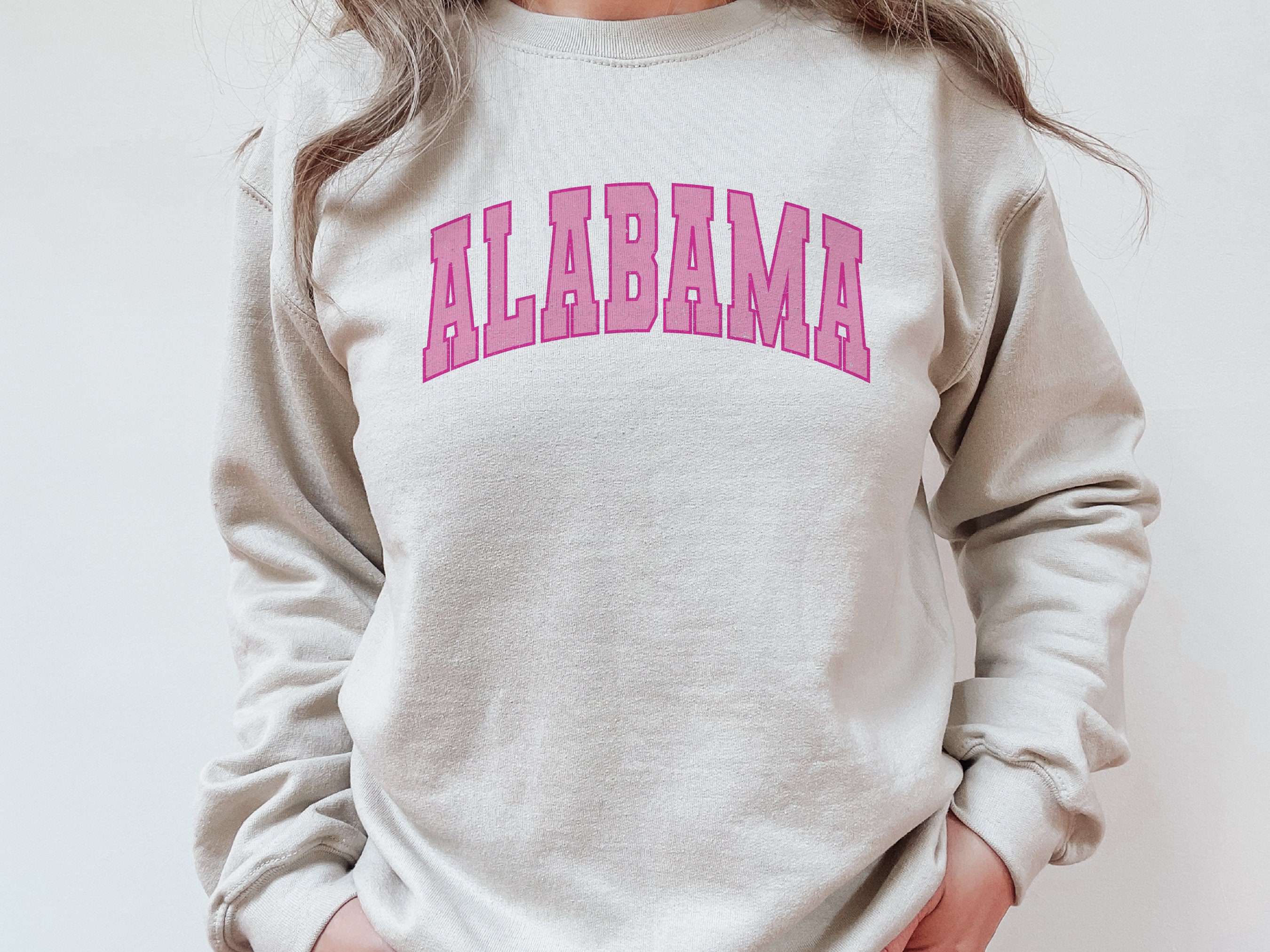 Vintage Varsity Alabama Png for Sublimation, Trendy Travel State ...