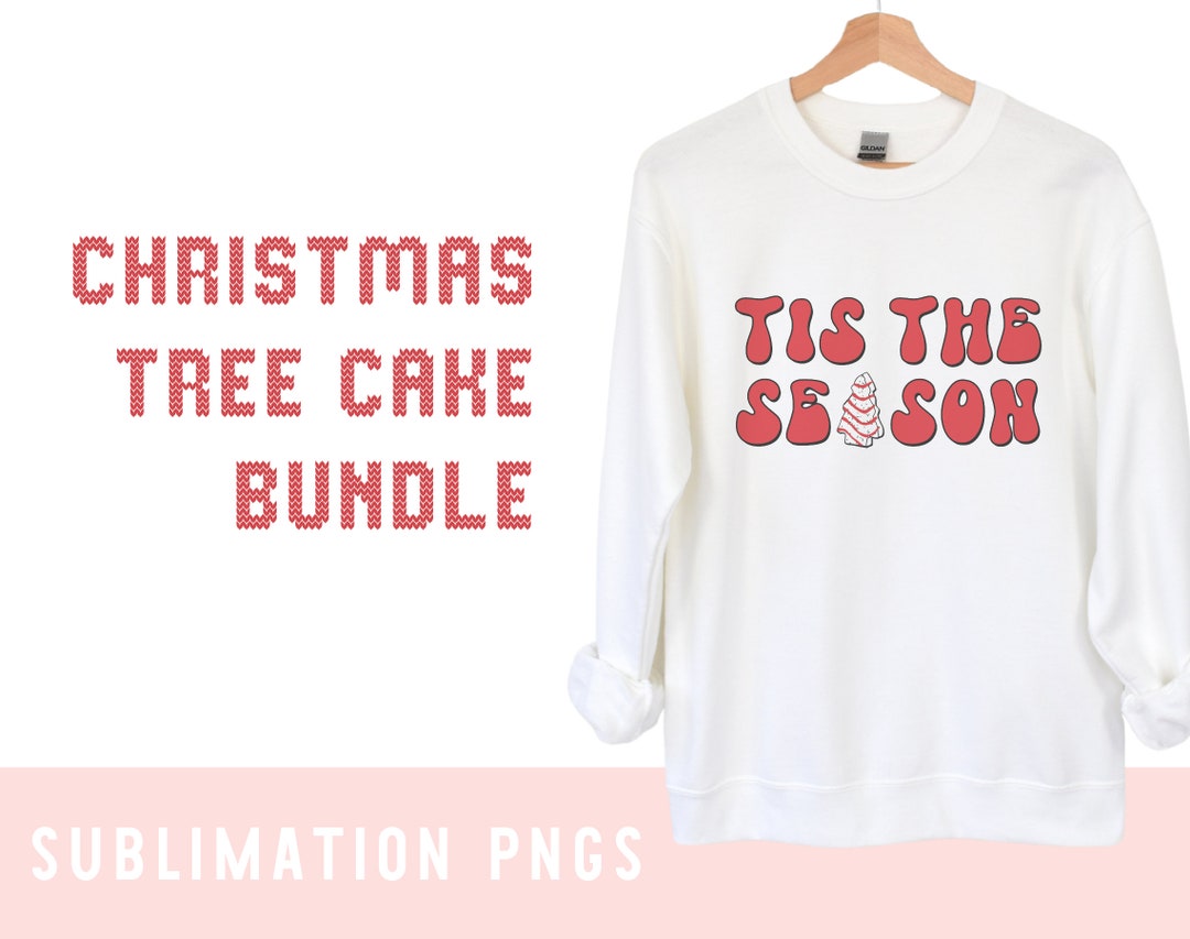 Christmas Tree Cake Sublimation Png Bundle, Little Debbie Tree Cake Png ...