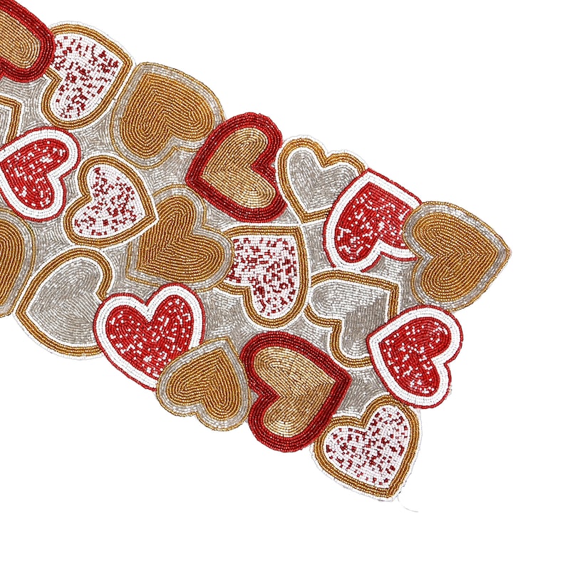 Heart Table Runner - Etsy