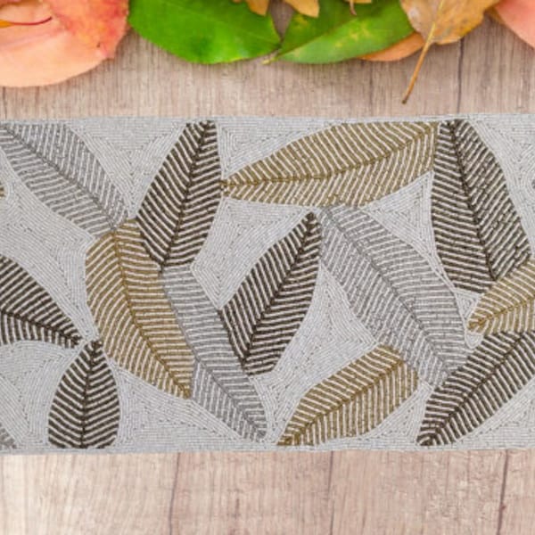 Leaf Table Runner - Etsy
