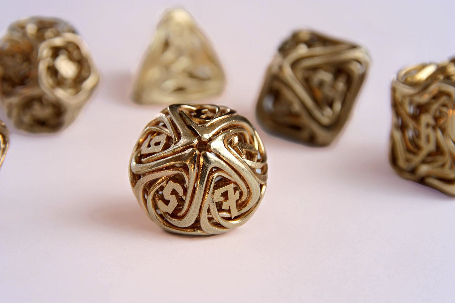 Stygian Polyhedral Dice Set - Etsy