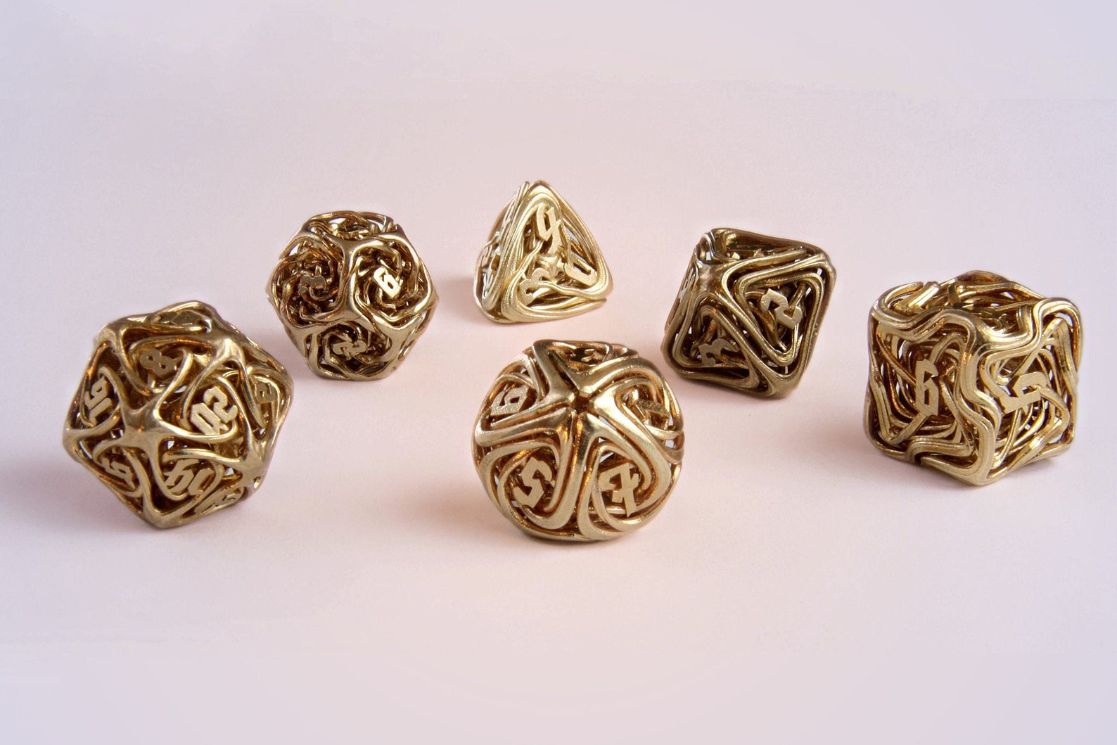 Stygian Polyhedral Dice Set - Etsy