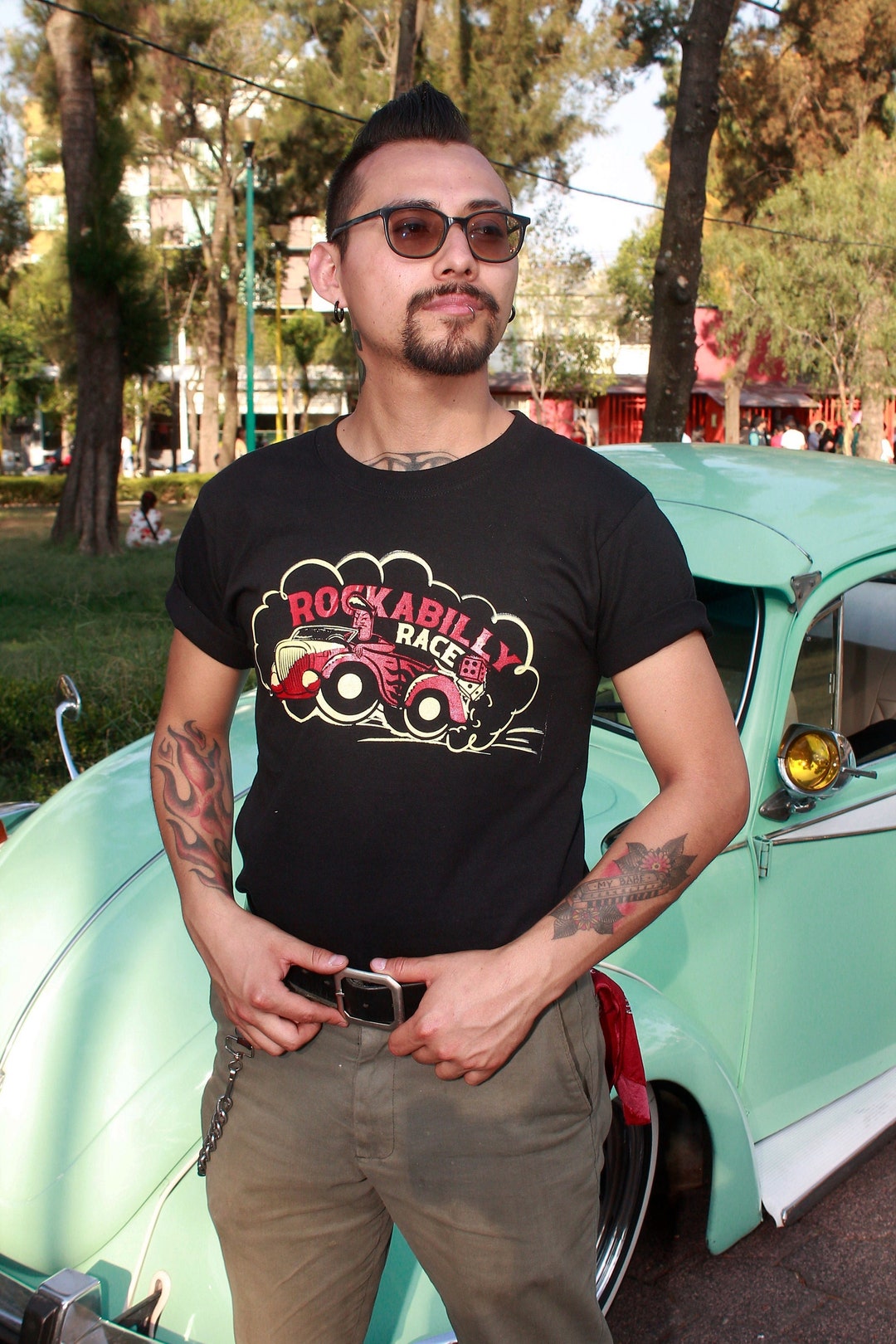 T-shirt Rockabilly / Mexican / Retro / Rockabilly Inspired / Women and ...