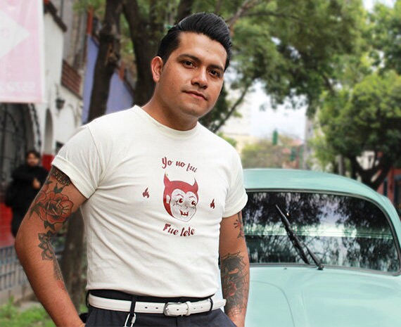 T-shirt Rockabilly / Mexican / Retro / Rockabilly Inspired / Women and ...