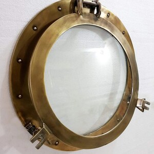 Nautical 24 Canal Boat Porthole Window Ship Round Glass Wall Decor - Etsy