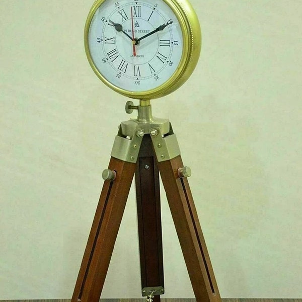 Tripod Floor Clock - Etsy