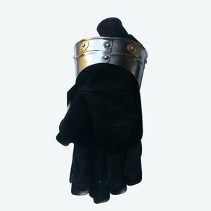 Medieval Knight Gauntlet Gothic Steel Gloves Hand Gloves - Etsy