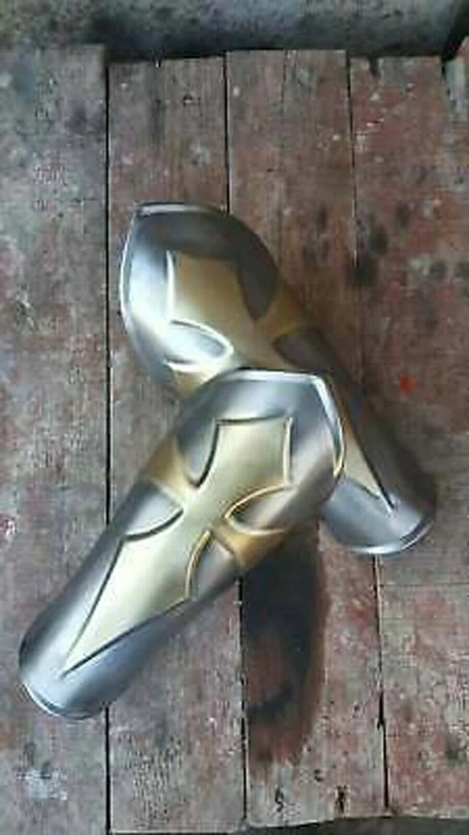 Medieval Battle Warrior Steel Plate Armor Pair of Arm Bracers Set ...