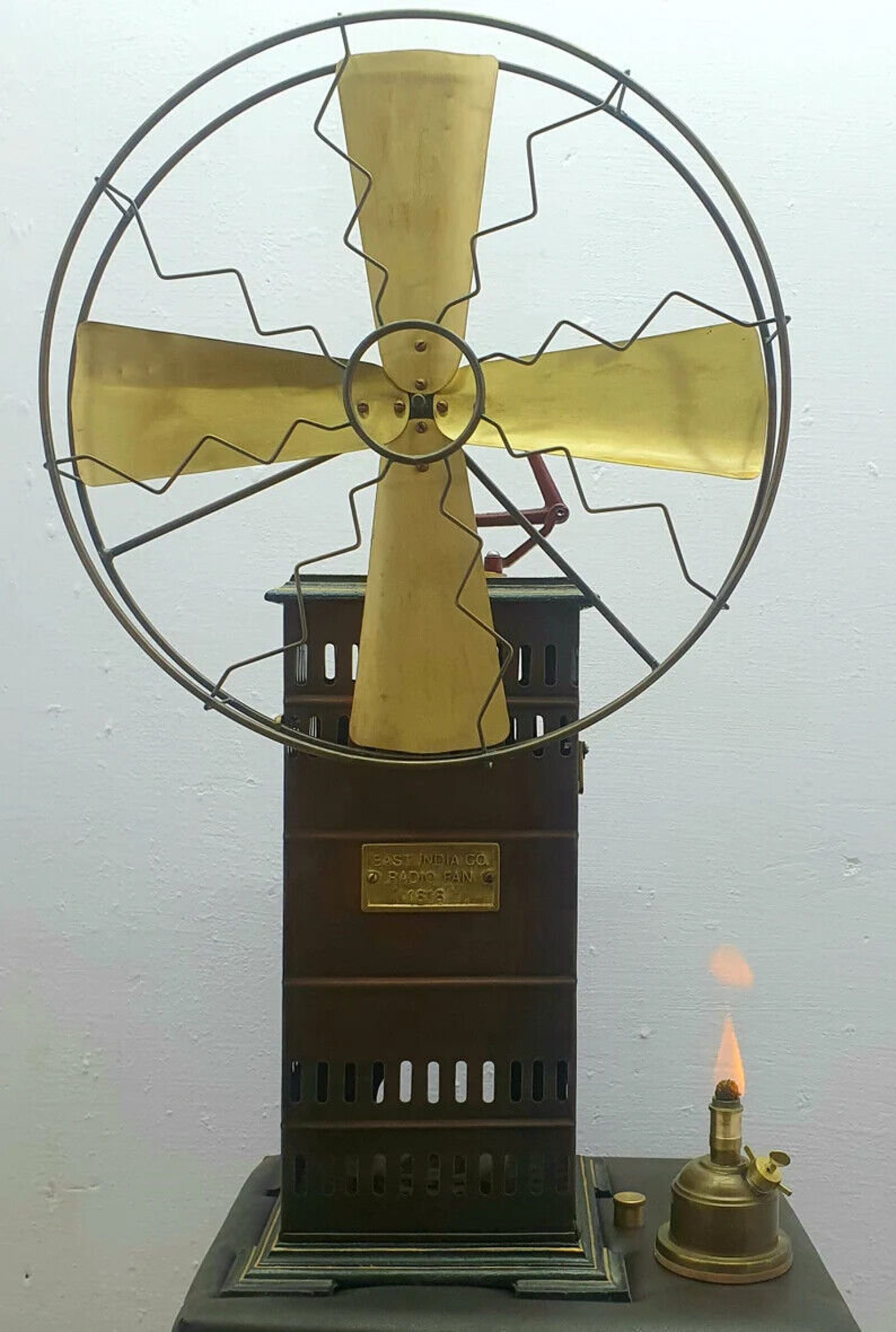 Museum Decor Stirling Engine Powered Air AKA Kerosene Fan - Etsy