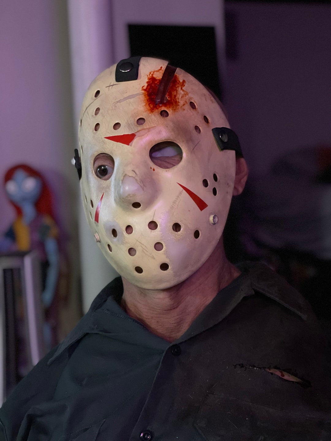 F13 Part 4 Shower Scene Hockey Mask - Etsy