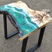 Spaceships Epoxy Table, Cosmic Space Table, Starry Sky Space Theme ...
