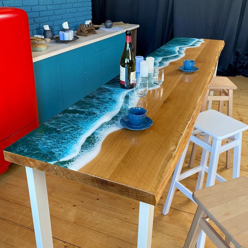 Epoxy Bar Table - Etsy