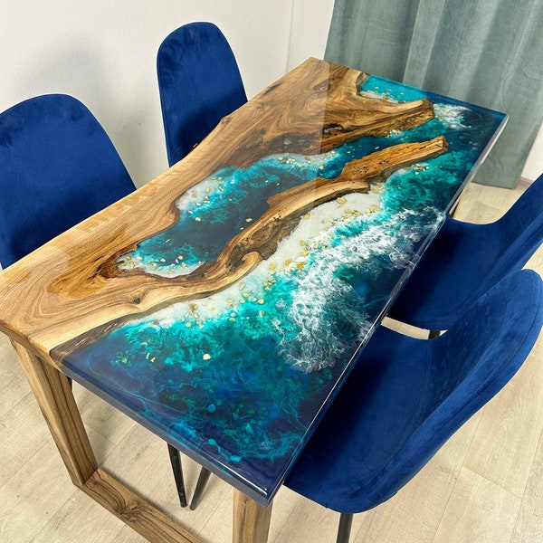 Epoxy Resin Table - Etsy