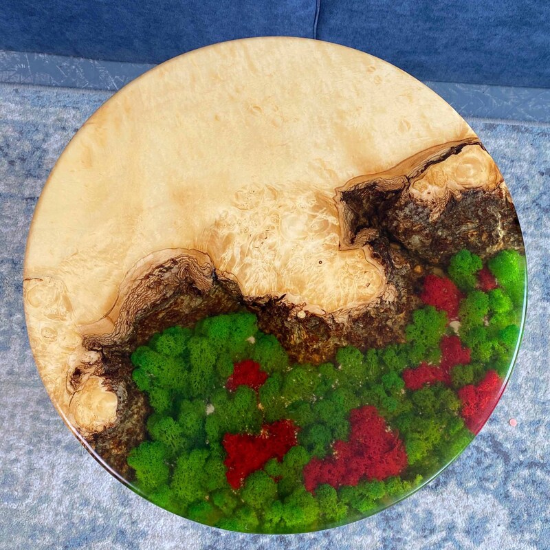 Moss Table Decor - Etsy