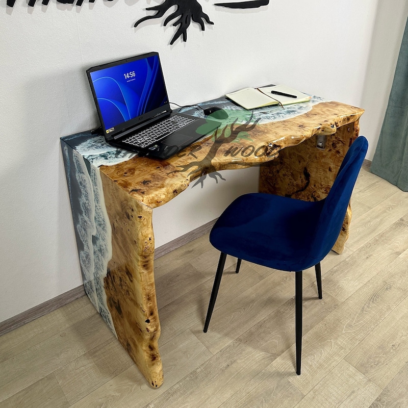Epoxy Resin Desk - Etsy