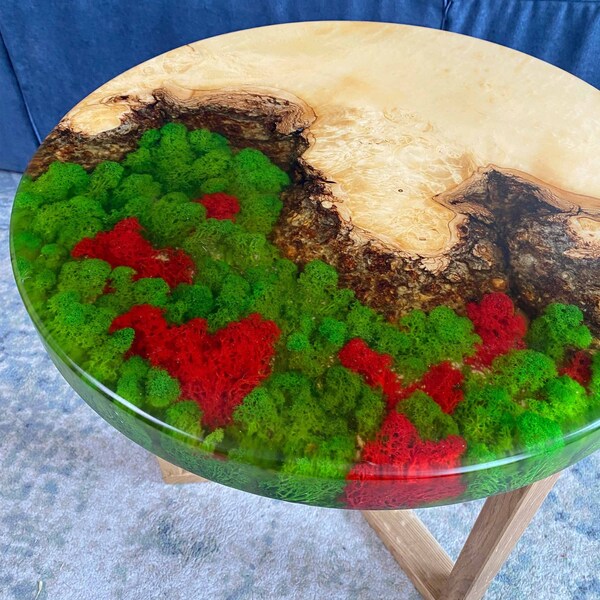 Unique Moss Table - Etsy