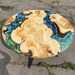 Spaceships Epoxy Table, Cosmic Space Table, Starry Sky Space Theme ...