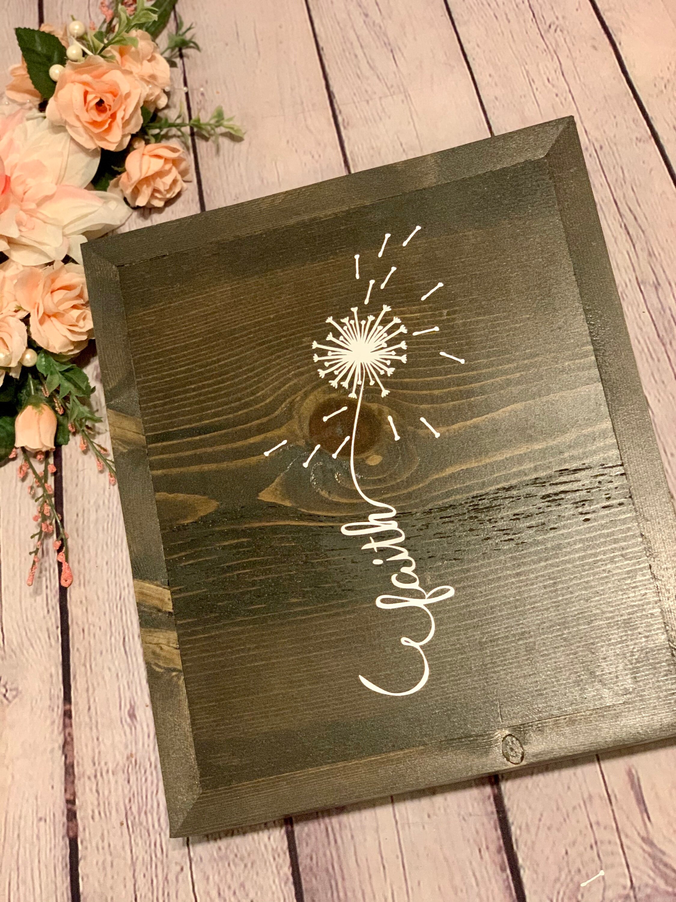 Sign of Faith Faith Sign Faith Wall Decor Faith Table | Etsy