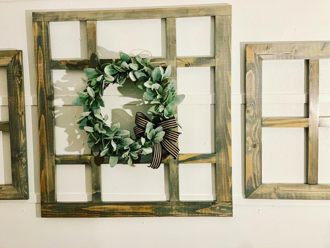 Rustic Window Panes Farmhouse Windows Window Set Window - Etsy