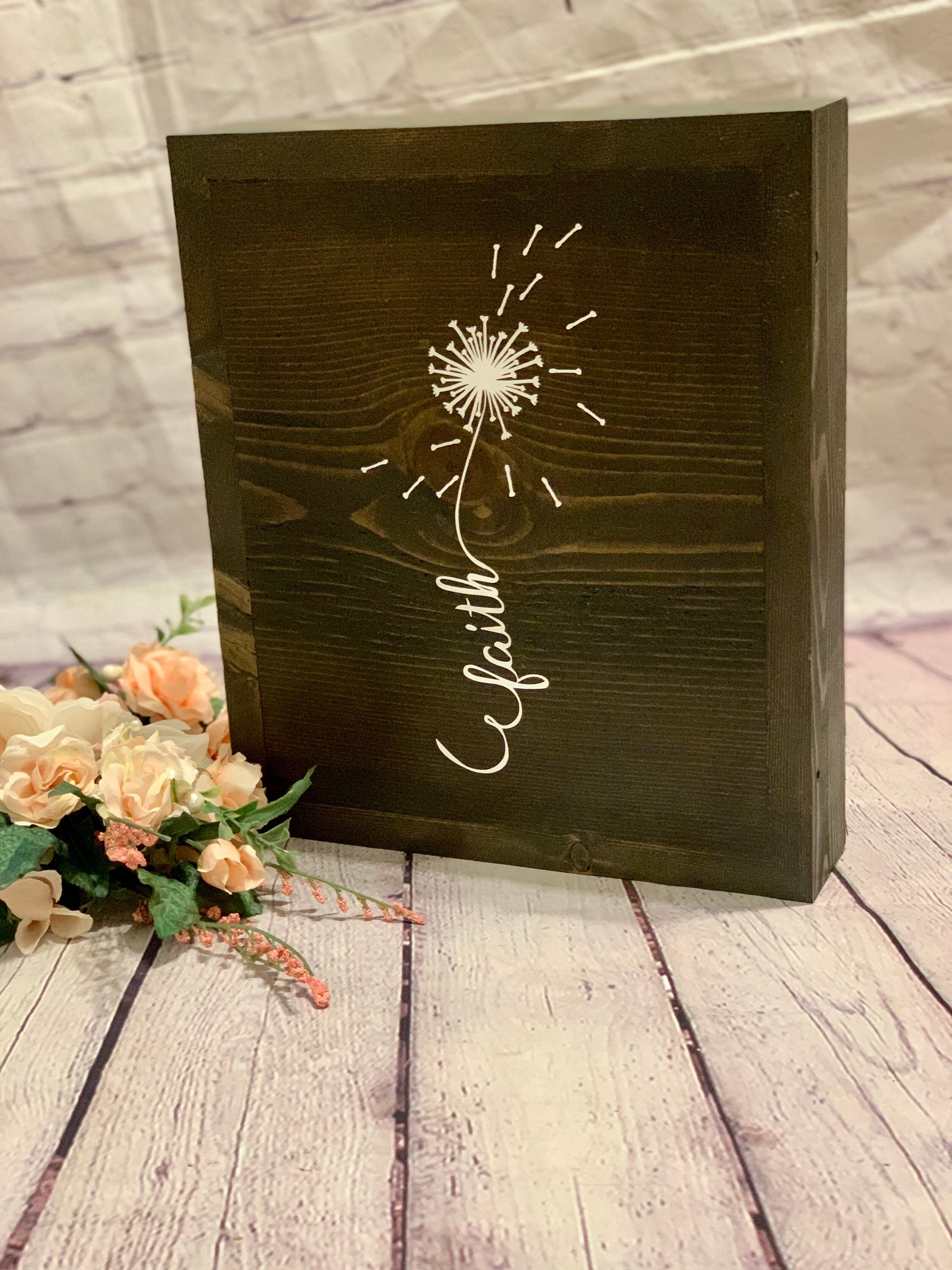 Sign of Faith Faith Sign Faith Wall Decor Faith Table | Etsy