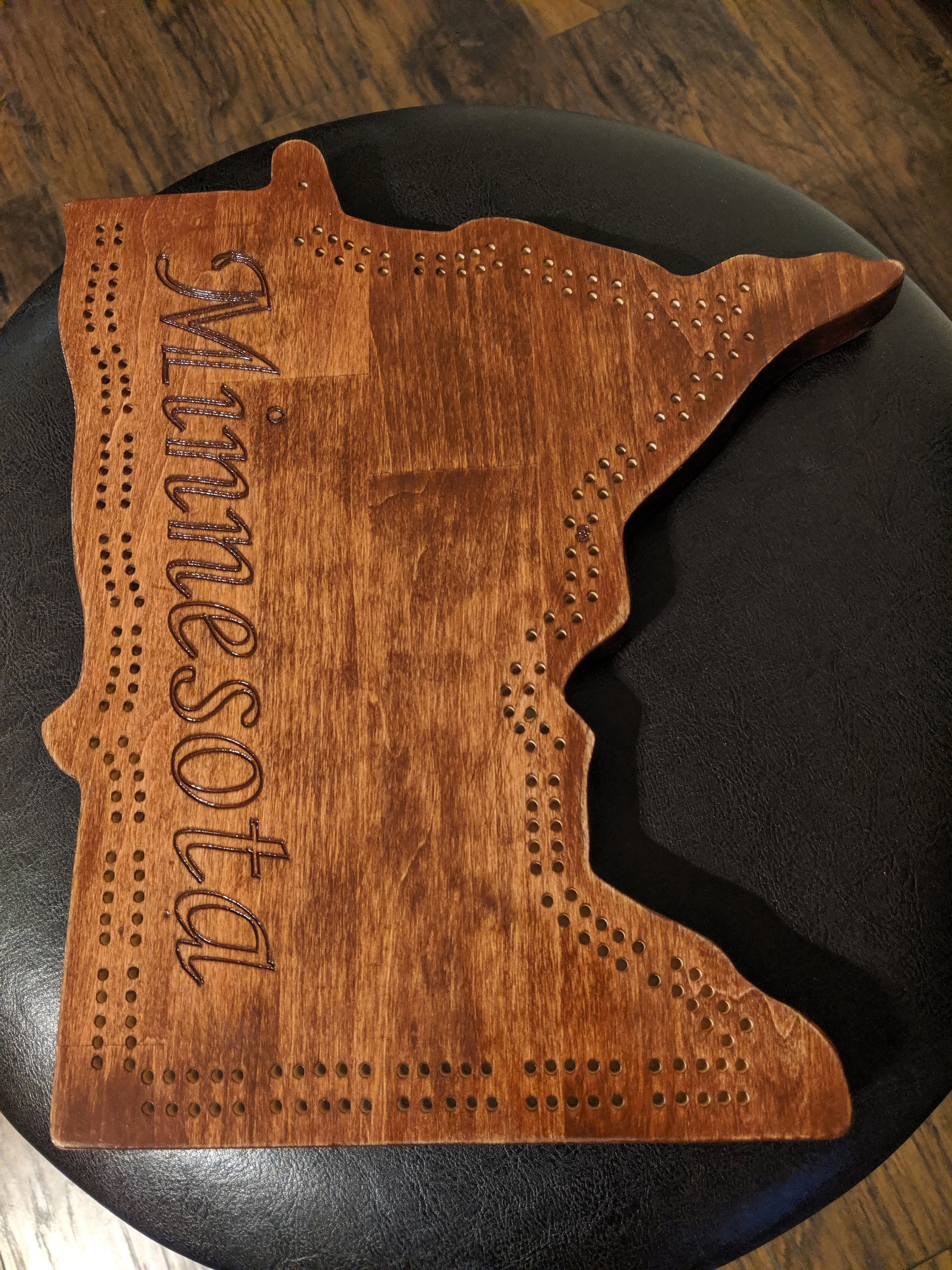 State Themed Cribbage Board - Etsy