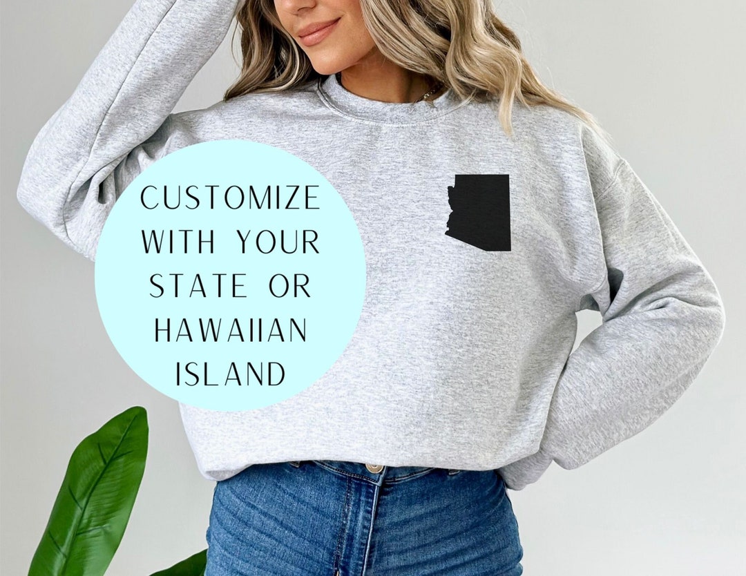 Custom Sweatshirt, College Sweatshirt, Highschool Graduation Gift, Gift ...