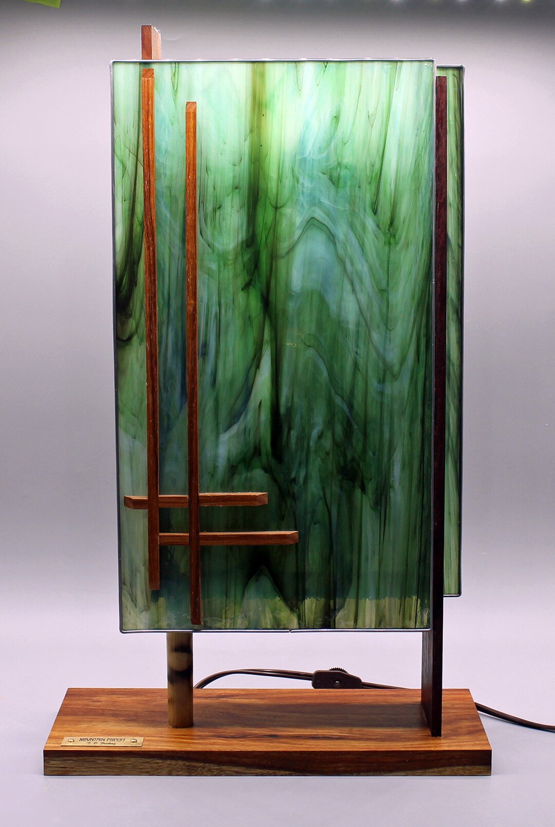 Tall Arizona Mission Lamp — a Modern Frank Lloyd Wright Inspired ...