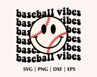 Retro Baseball Vibes Png - Etsy