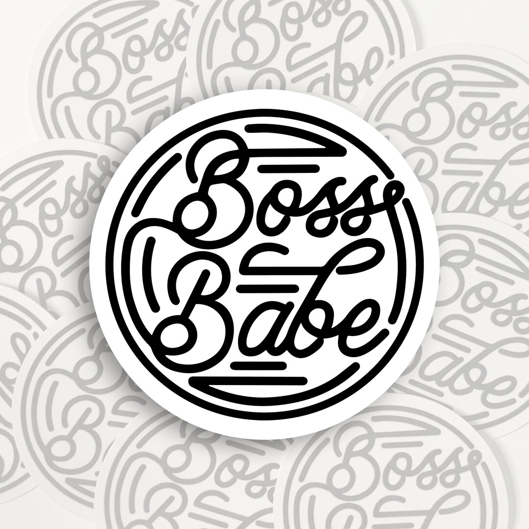 Boss Babe Vinyl Sticker 2 Inch Sticker - Etsy