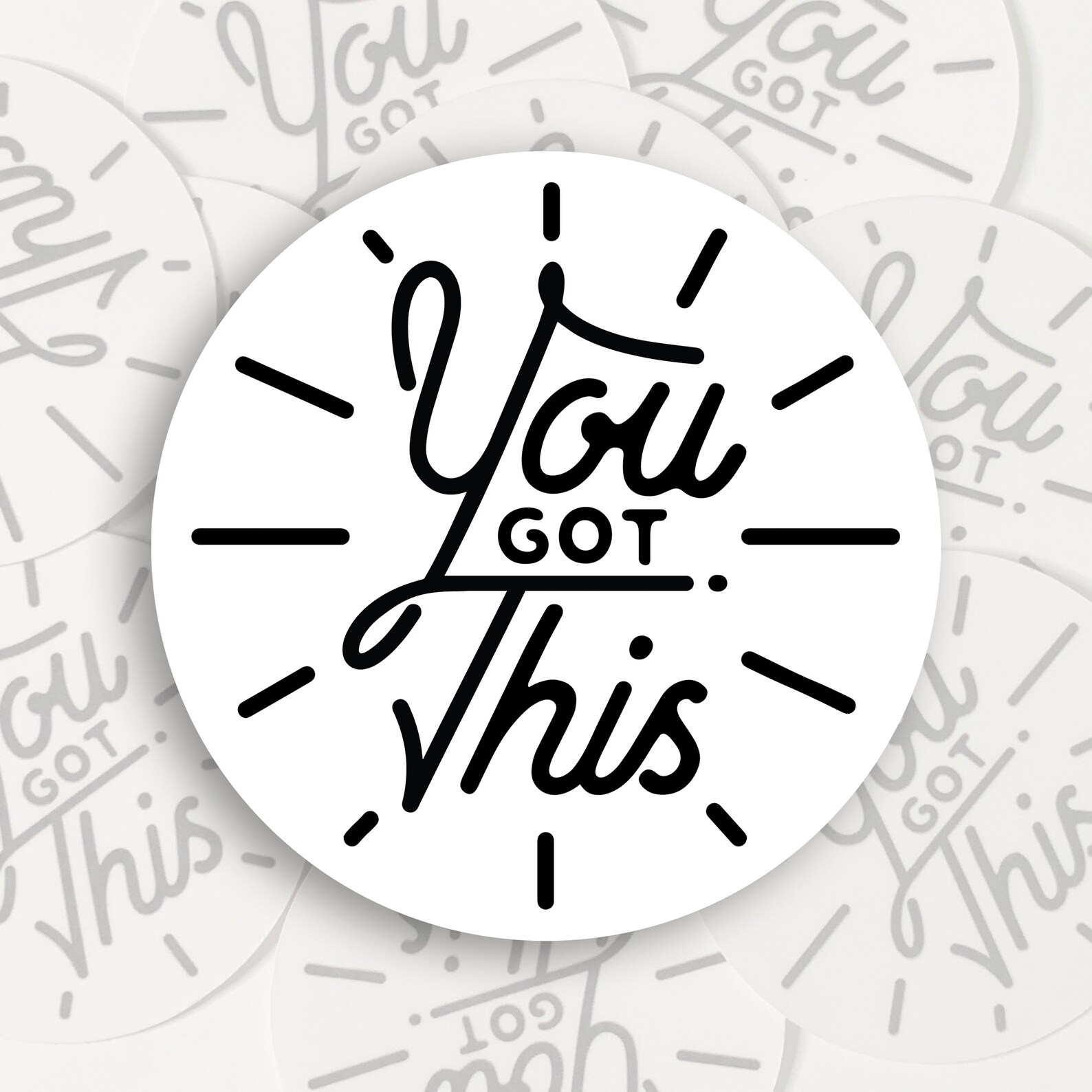 You Got This Vinyl Sticker 2 inch sticker | Etsy
