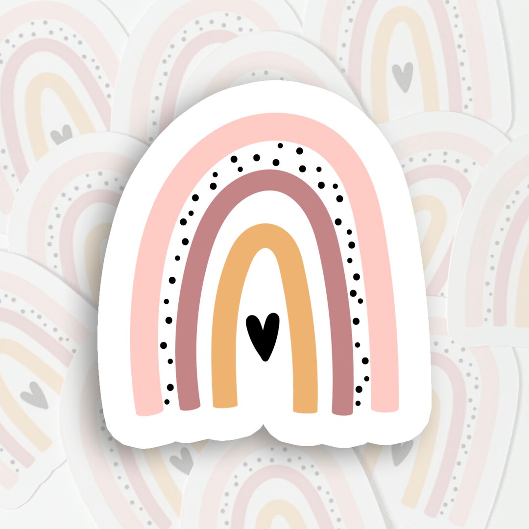 Rainbow Sticker - Vinyl Sticker - 2 Inch Sticker - Etsy