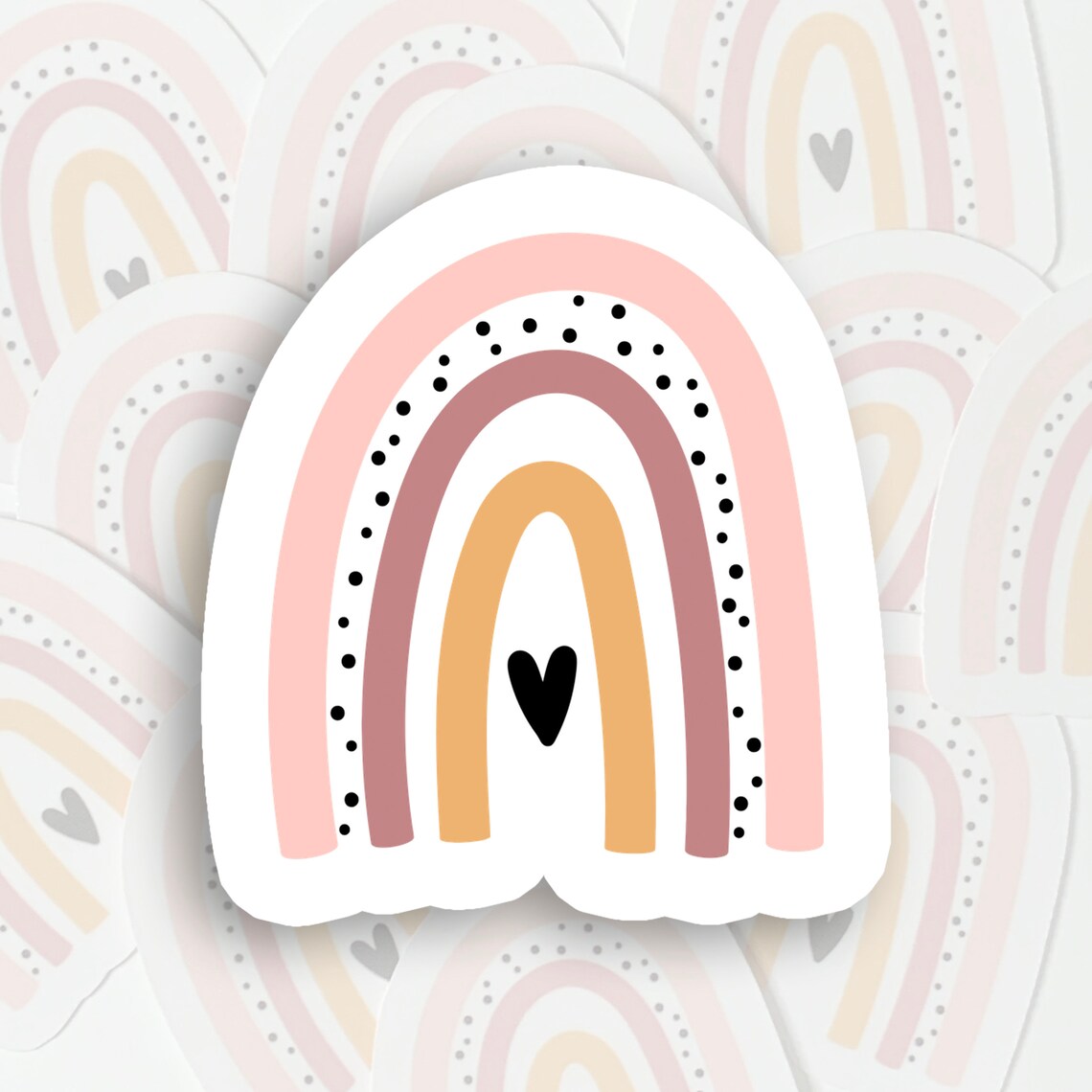 Rainbow Sticker Vinyl Sticker 2 Inch Sticker - Etsy