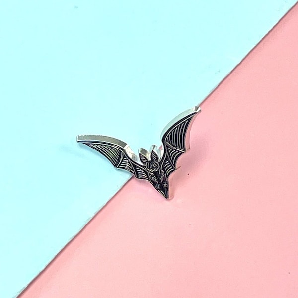 Bat Pin - Etsy