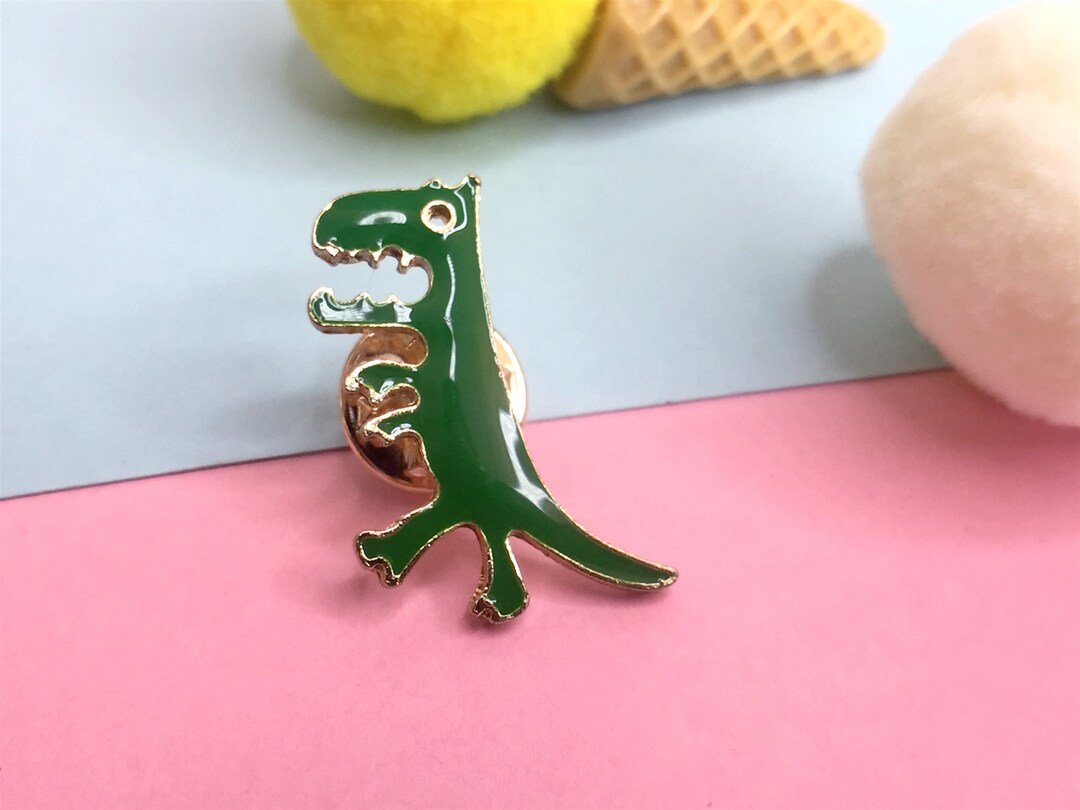 Dinosaur Pin Enamel Pins Enamel Pin Lapel Pin Hard Enamel Pin - Etsy