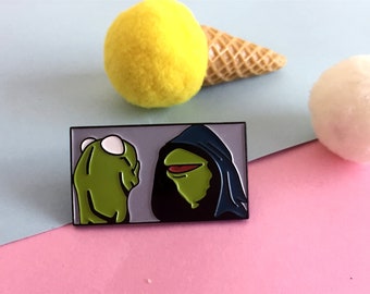 Baby Kermit Enamel Pin Kermie Pin Kawaii Enamel Pin Cute - Etsy