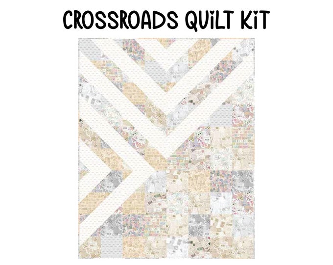 Crossroads Quilt Kit (60" X 75") - Etsy