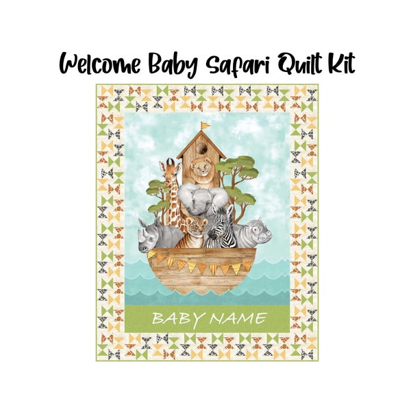 Safari Baby Quilt Pattern - Etsy