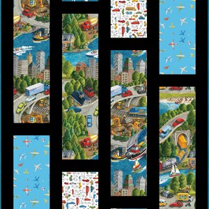 Oh Henry Going Places Quilt Kit 51 X 69 - Etsy