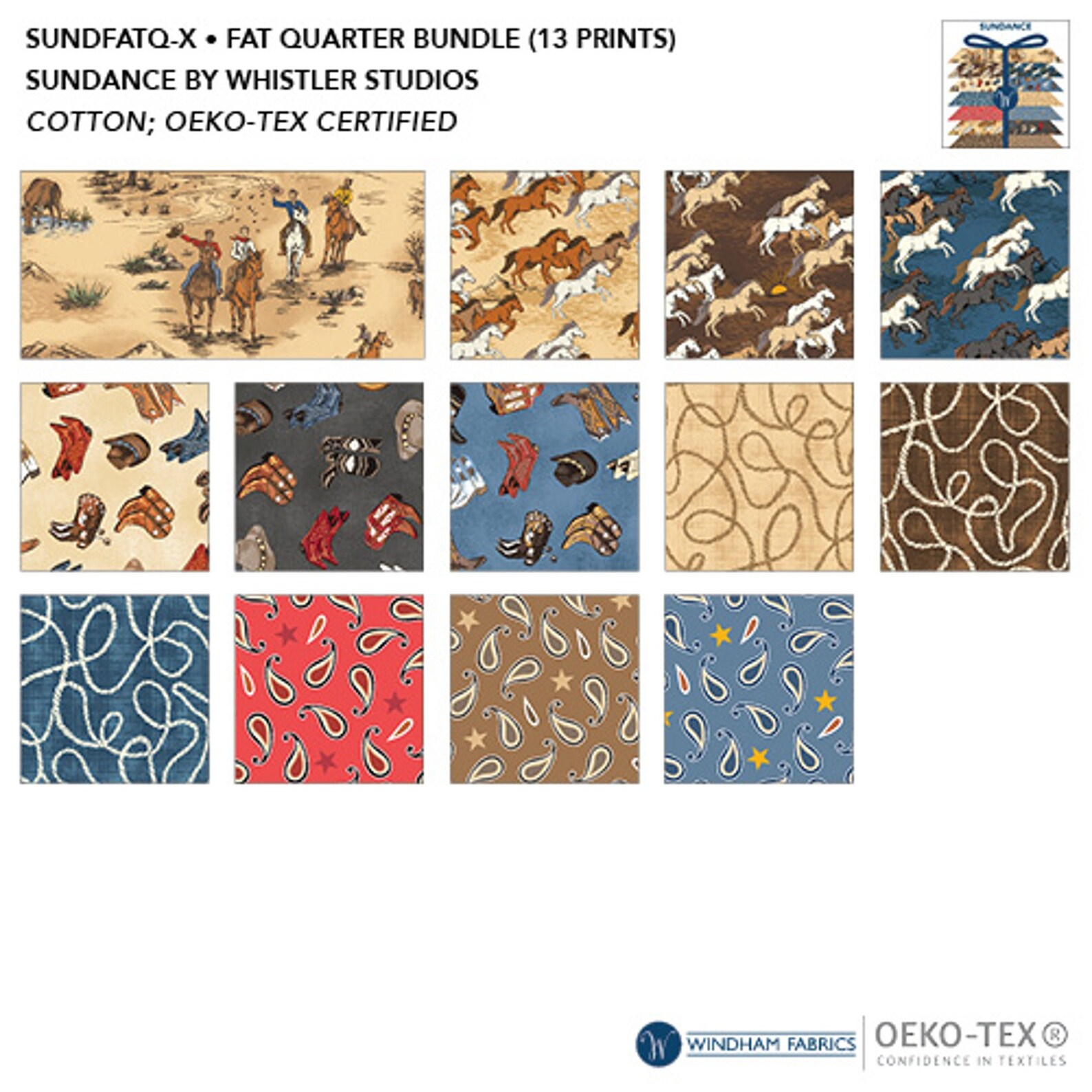 Dodge City Quilt Kit 54 X 54 Ft. Sundance - Etsy