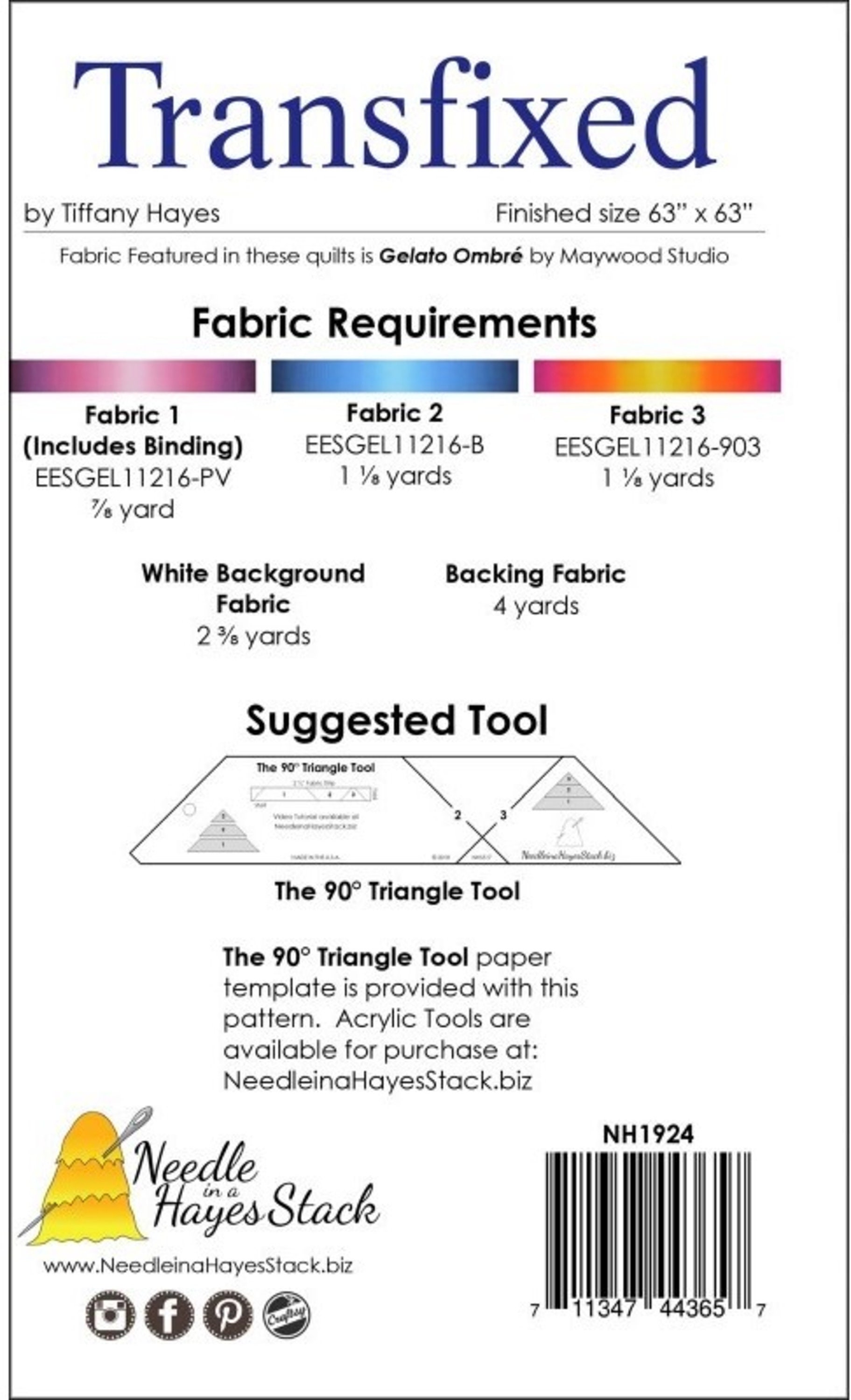 Transfixed Quilt Kit 63 x 63 Ft. Northcott | Etsy