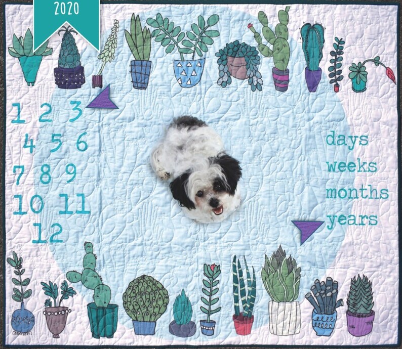 Heather's Milestone Mat Kit 42 X 54 - Etsy