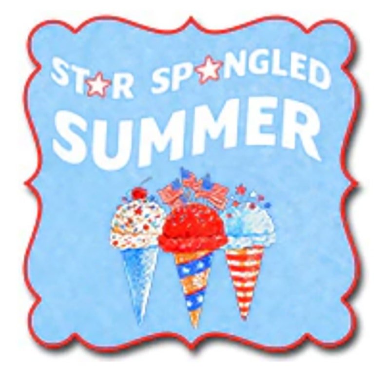 Star Spangled Summer 24 Block Panel Henry Glass - Etsy