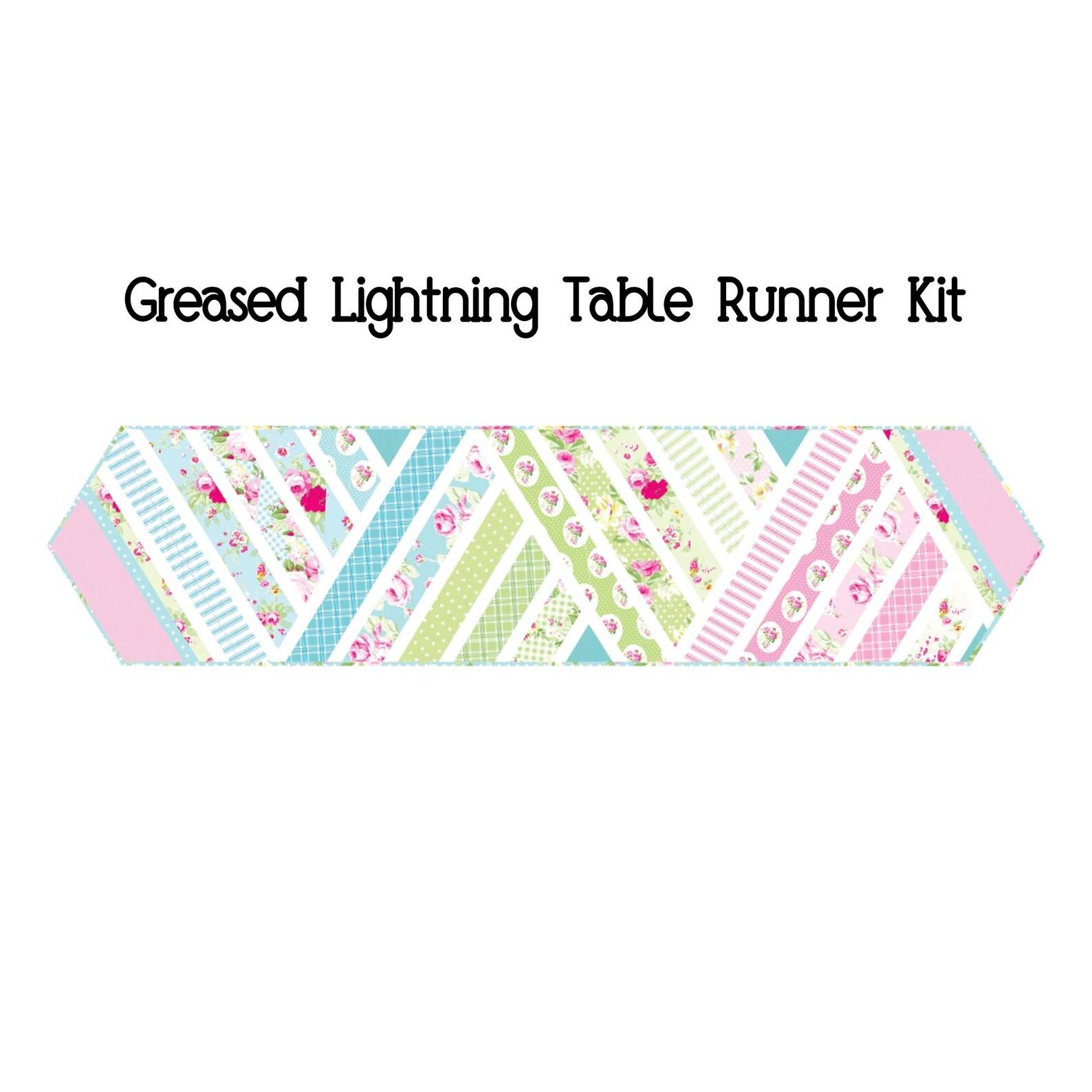 Greased Lightning Table Runner Kit 15 X 60 Ft. Clothworks Sunshine ...